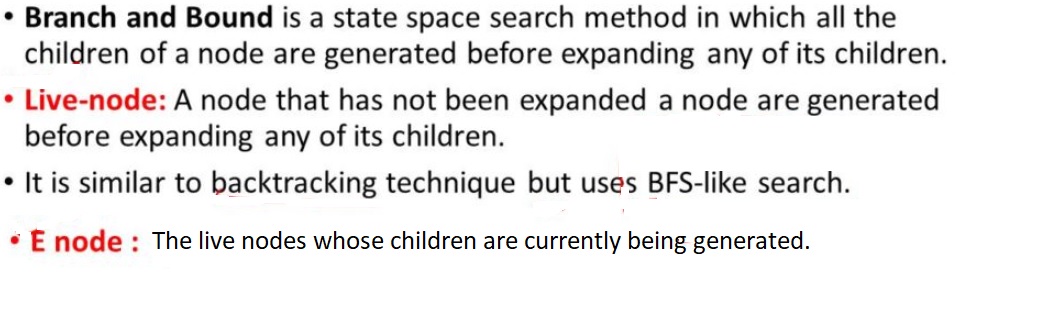 Branch And Bound - Cyberenlightener.com